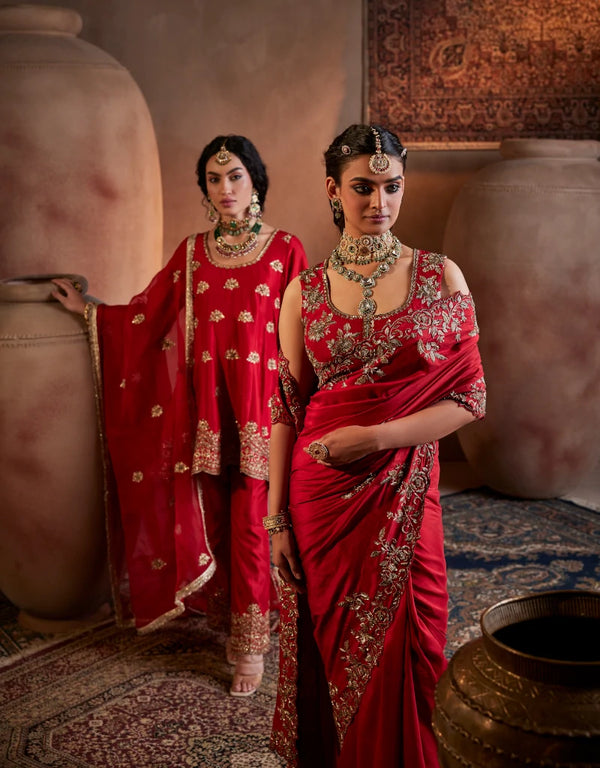 AISHA BELL BOTTOM SET - Manvi Kapoor