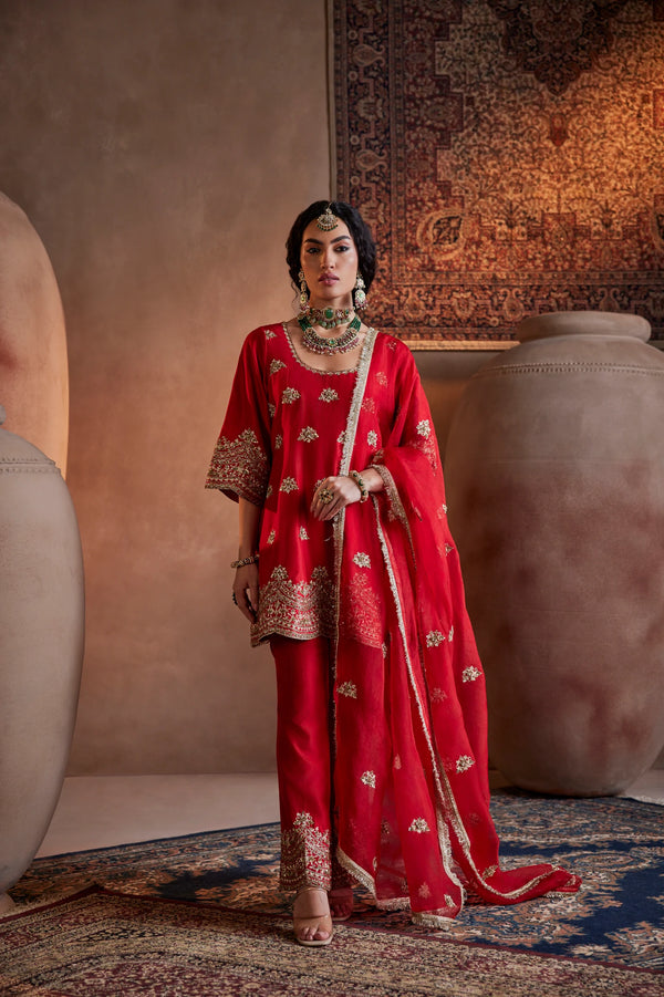 AISHA BELL BOTTOM SET - Manvi Kapoor